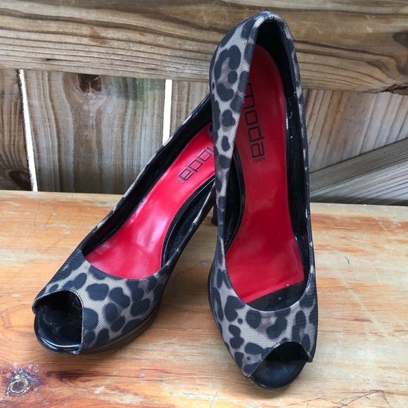 Moda Spana | Shoes | Moda Spana Sexy Leopard Animal Print 4 High Heels ...